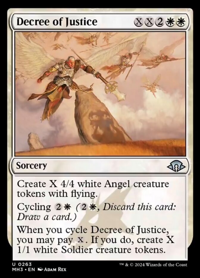 Decree of Justice Modern Horizons 3 | Magic | CardTrader