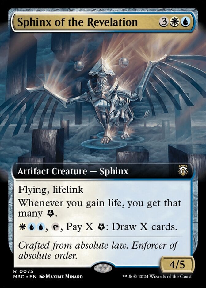 Sphinx of the Revelation Commander: Modern Horizons 3 Collectors ...
