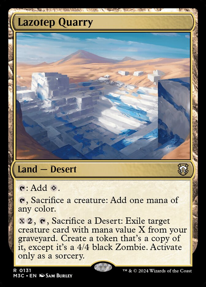 Lazotep Quarry Commander: Modern Horizons 3 | Magic | CardTrader