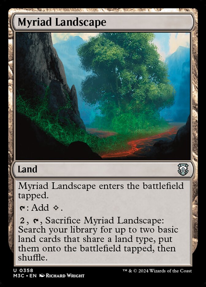 Myriad Landscape Commander: Modern Horizons 3 | Magic | CardTrader