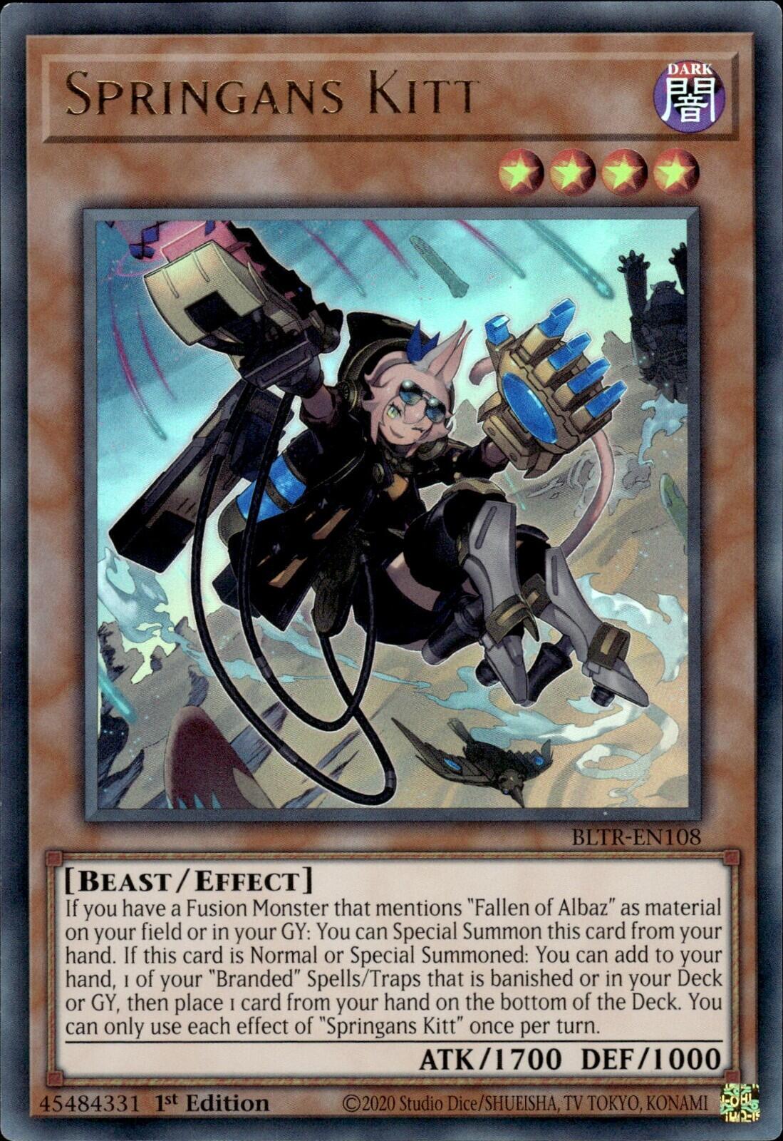 Springans Kitt Battles of Legend: Terminal Revenge | Yu-Gi-Oh! | CardTrader