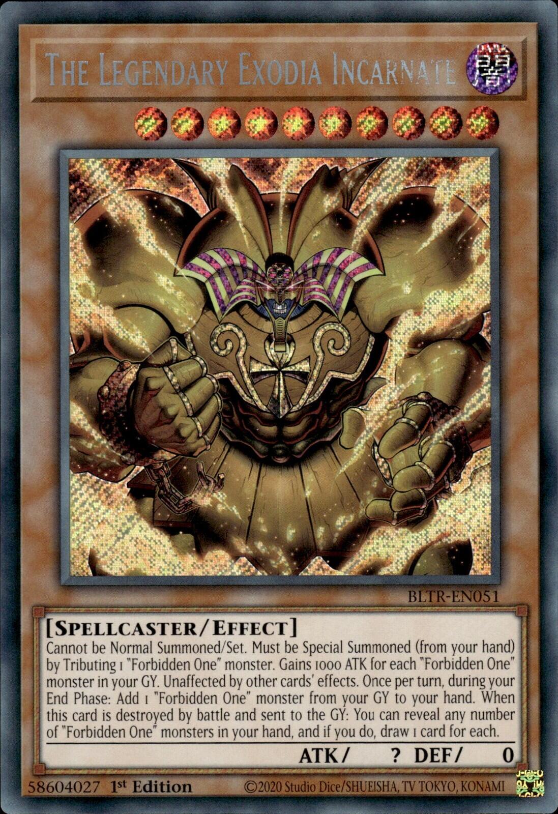 The Legendary Exodia Incarnate Battles of Legend: Terminal Revenge | Yu-Gi-Oh! | CardTrader