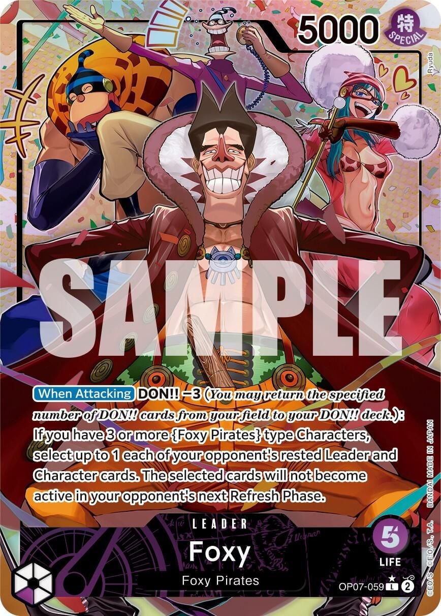 Foxy OP-07: 500 Years into the Future | One Piece | CardTrader