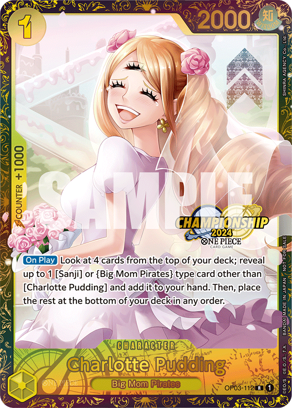 Charlotte Pudding Championships Promo | One Piece | CardTrader
