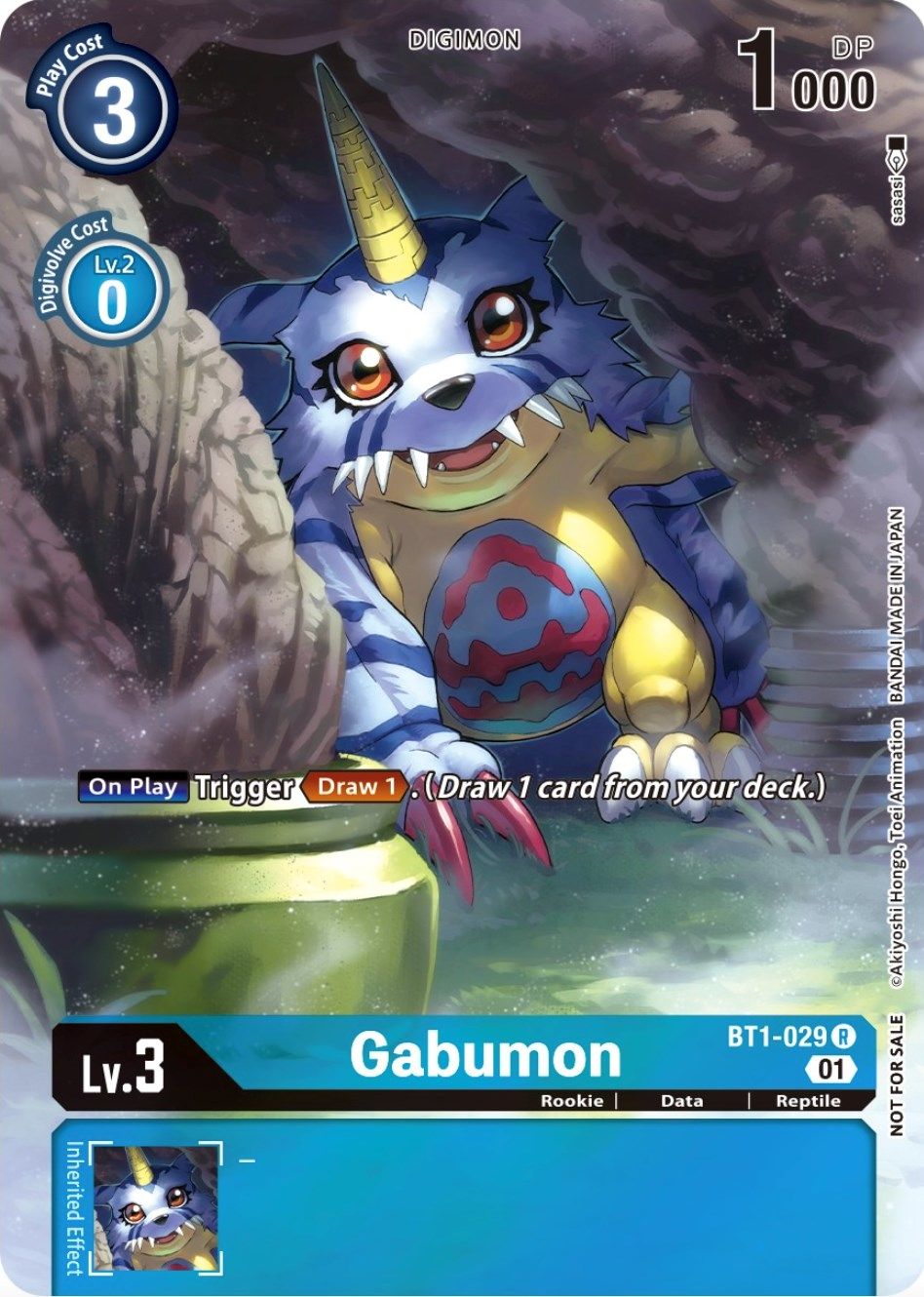 Gabumon Official Tournament Pack Events | Digimon | CardTrader