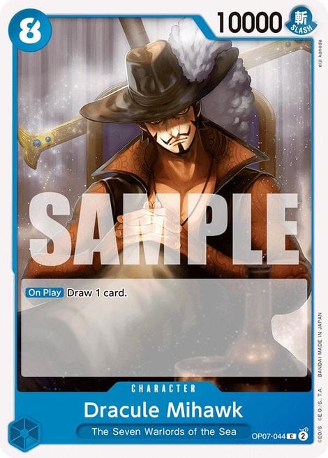 Dracule Mihawk OP-07: 500 Years into the Future | One Piece | CardTrader