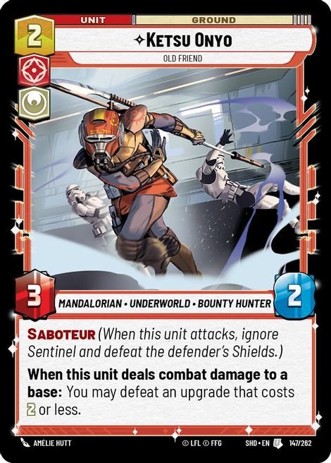 Ketsu Onyo - Old Friend Shadows of the Galaxy | Star Wars | CardTrader