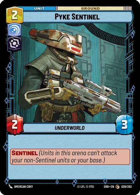 Pyke Sentinel Shadows of the Galaxy | Star Wars | CardTrader