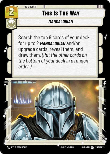 This Is The Way Shadows of the Galaxy | Star Wars | CardTrader