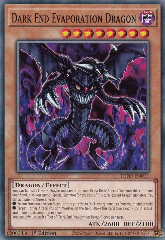 Dark End Evaporation Dragon The Infinite Forbidden | Yu-Gi-Oh! | CardTrader