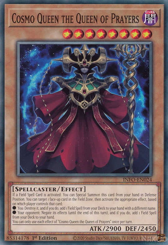 Cosmo Queen the Queen of Prayers The Infinite Forbidden | Yu-Gi-Oh! | CardTrader