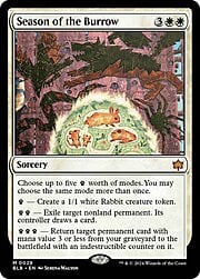 All versions from all sets for Season of the Burrow | CardTrader