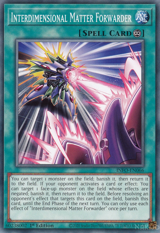 Interdimensional Matter Forwarder The Infinite Forbidden | Yu-Gi-Oh ...