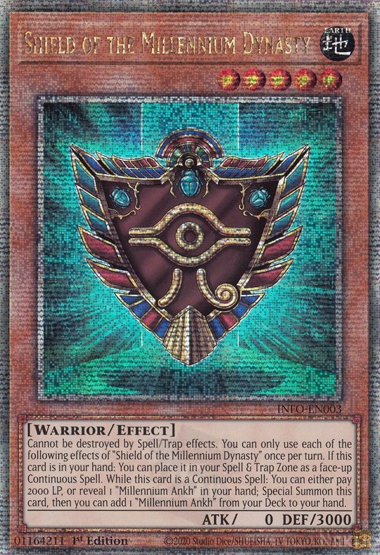 Shield of the Millennium Dynasty The Infinite Forbidden | Yu-Gi-Oh ...