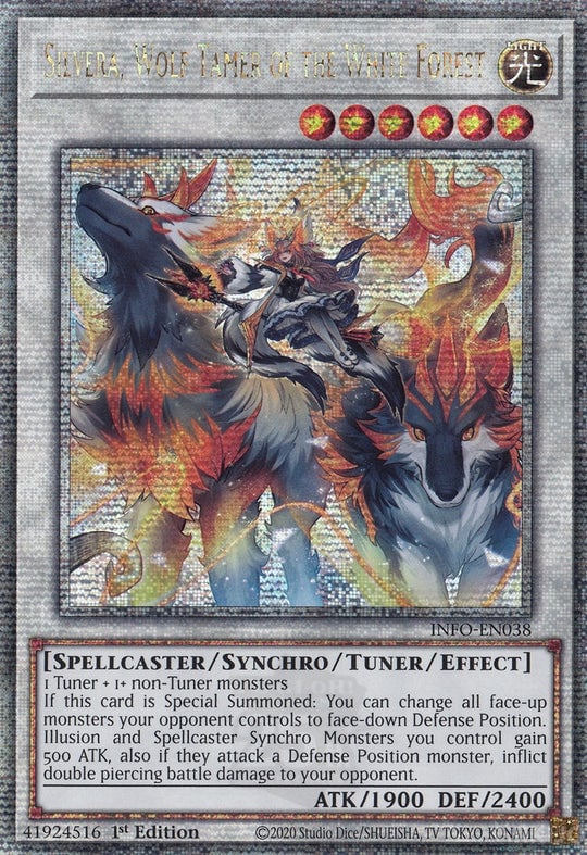 Silvera, Wolf Tamer of the White Forest The Infinite Forbidden | Yu-Gi-Oh! | CardTrader