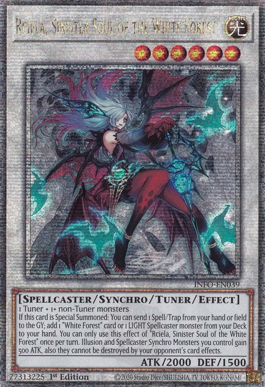 Rciela, Sinister Soul of the White Forest The Infinite Forbidden | Yu-Gi-Oh! | CardTrader