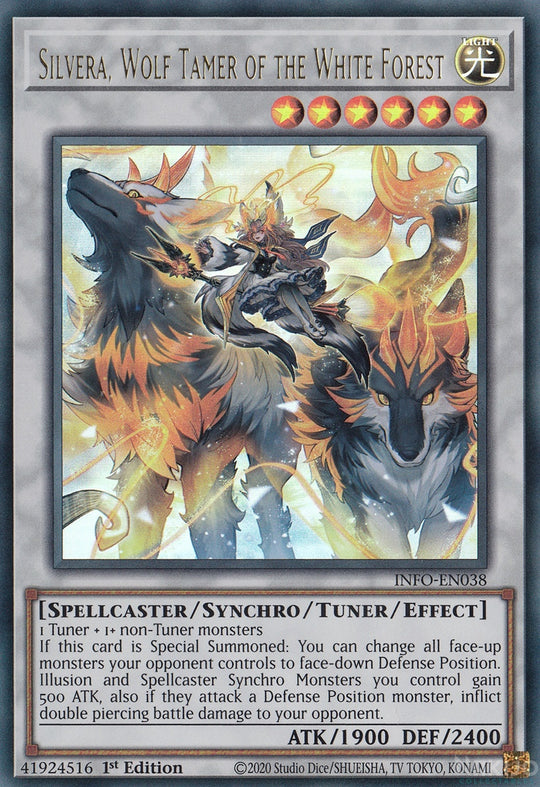 Silvera, Wolf Tamer of the White Forest The Infinite Forbidden | Yu-Gi-Oh! | CardTrader