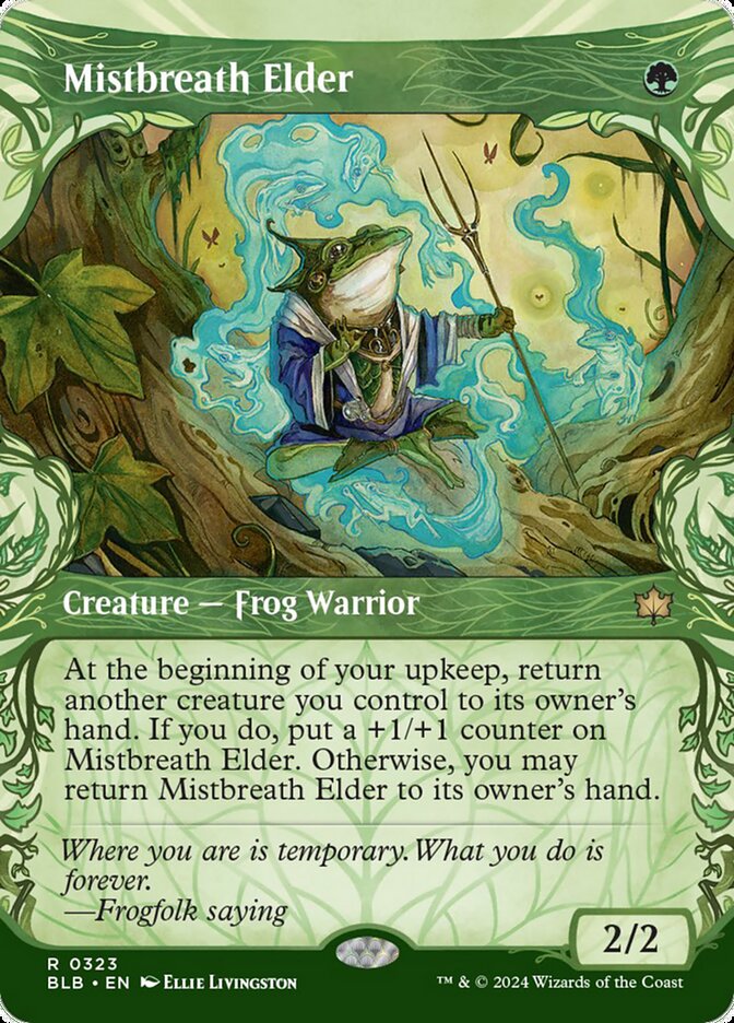 Mistbreath Elder Bloomburrow Collectors | Magic | CardTrader