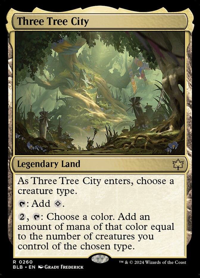Ciudad Tres Árboles Bloomburrow | Magic | CardTrader