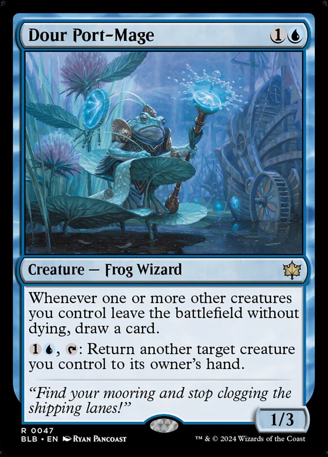 Dour Port-Mage Bloomburrow | Magic | CardTrader