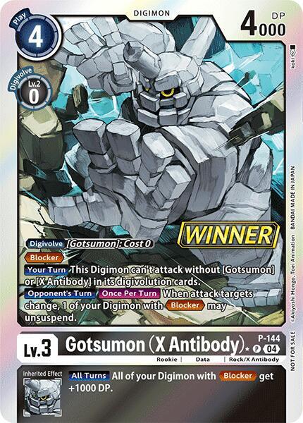 Gotsumon Winner Pack Promos | Digimon | CardTrader