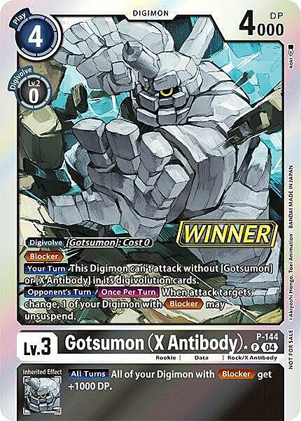 Gotsumon Winner Pack Promos | Digimon | CardTrader
