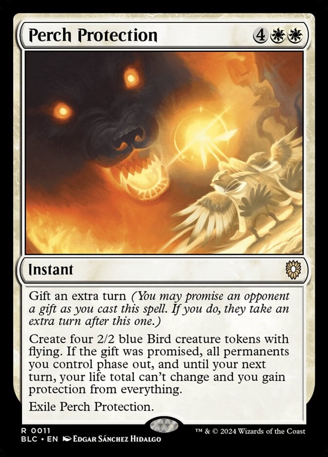 Perch Protection Commander: Bloomburrow | Magic | CardTrader