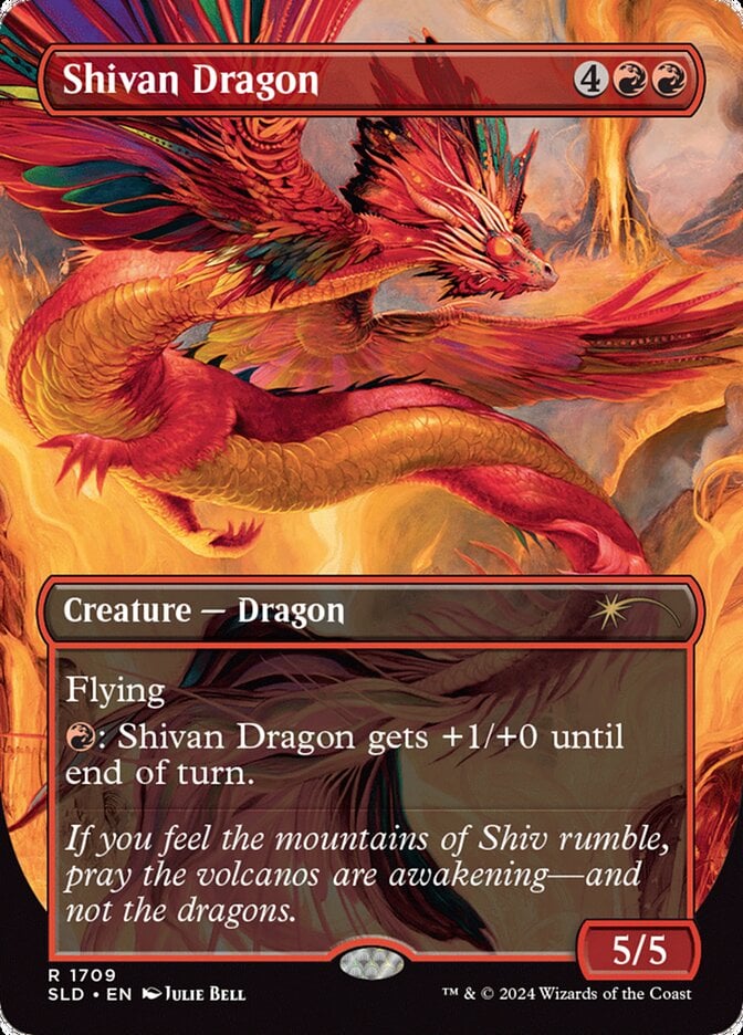 Shivan Dragon Secret Lair Drop Series | Magic | CardTrader