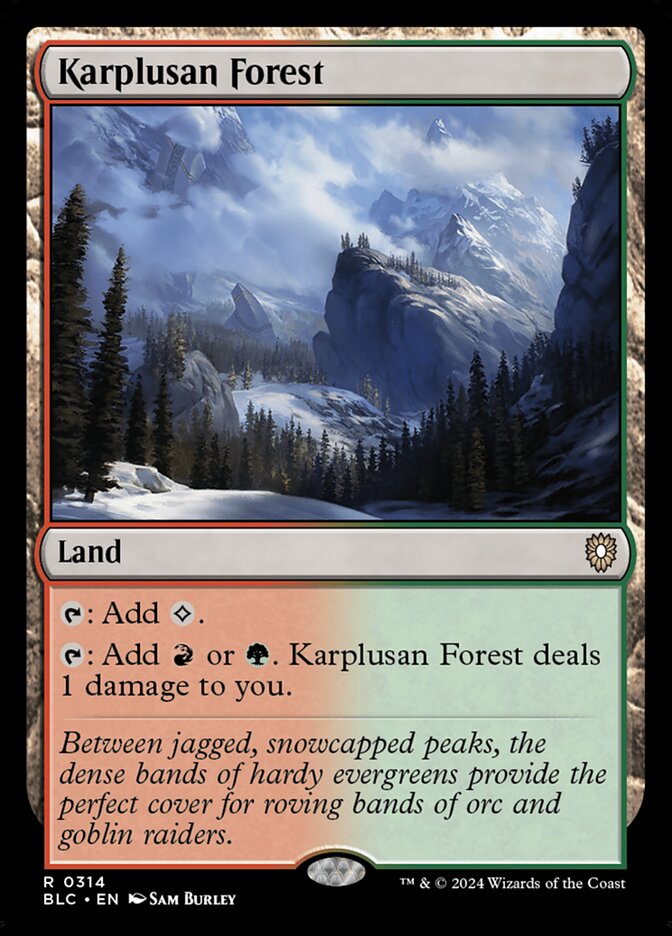 Karplusan Forest Commander: Bloomburrow | Magic | CardTrader
