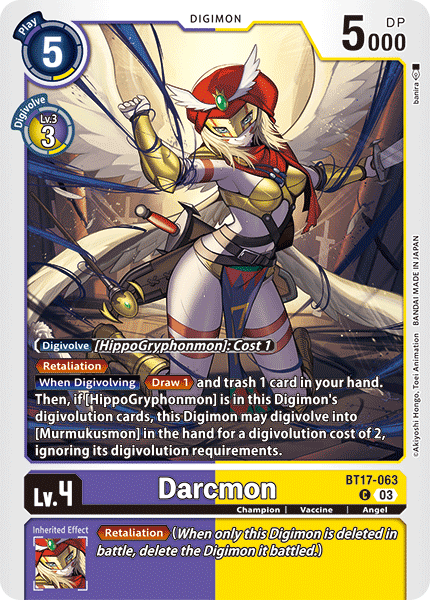 Darcmon BT-17: Secret Crisis | Digimon | CardTrader