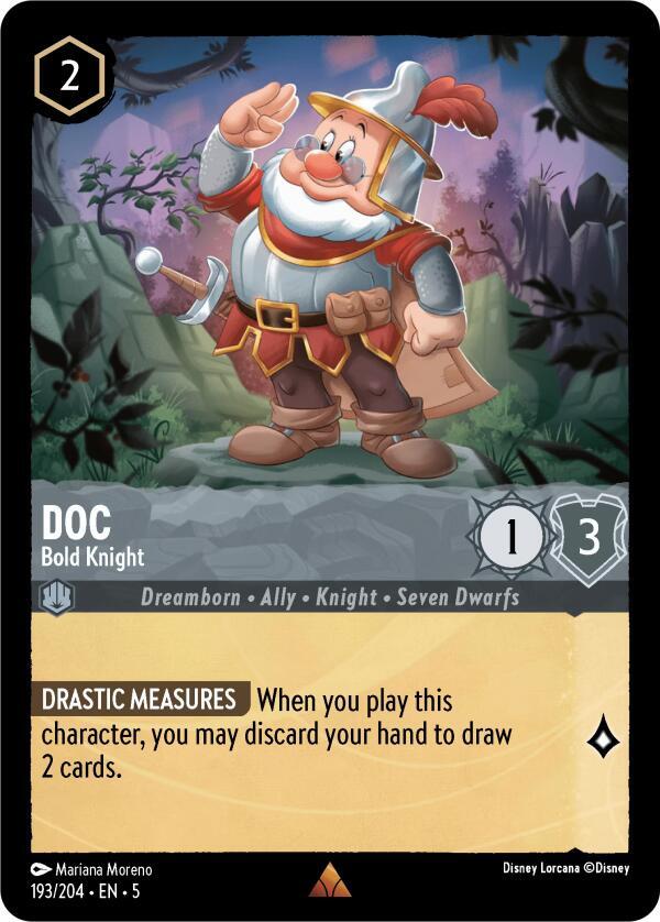 Doc - Bold Knight Shimmering Skies | Lorcana | CardTrader