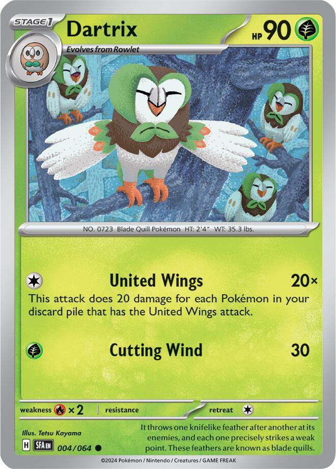Dartrix Shrouded Fable | Pokémon | CardTrader