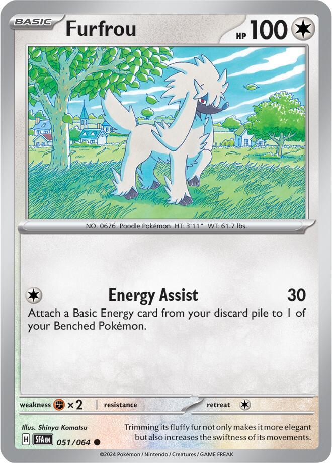 Furfrou Shrouded Fable | Pokémon | CardTrader