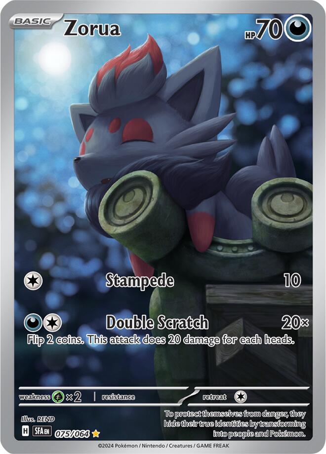 Zorua Shrouded Fable | Pokémon | CardTrader