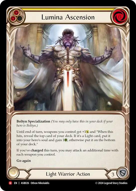 Lumina Ascension Armory Deck: Boltyn | Flesh and Blood | CardTrader