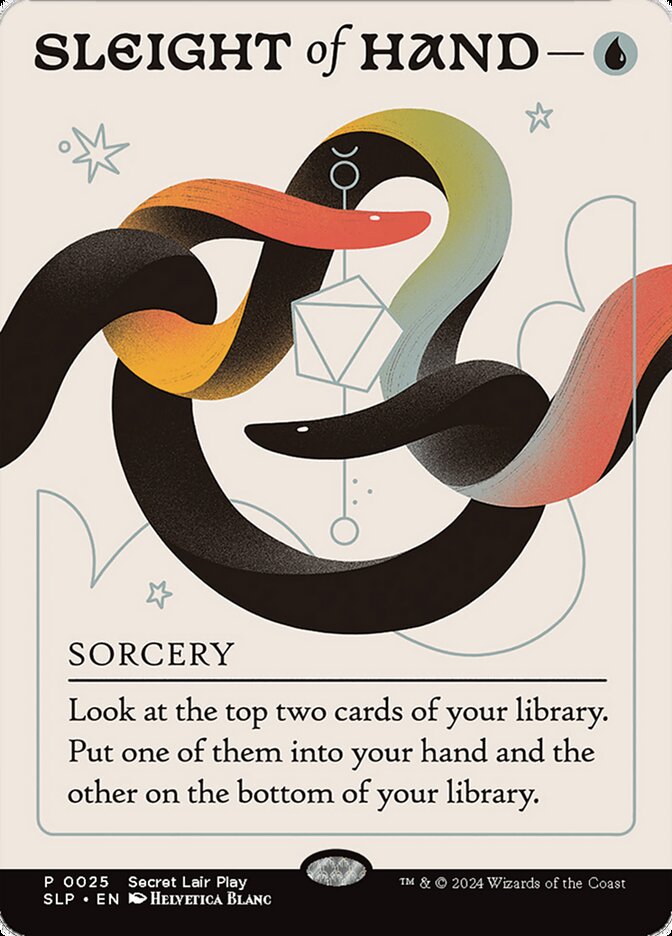 Sleight of Hand Secret Lair Showdown | Magic | CardTrader