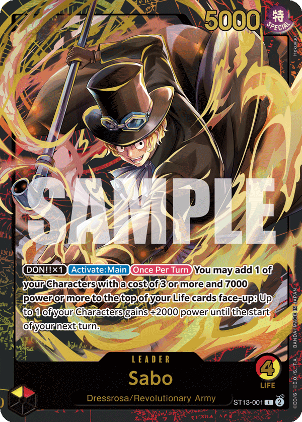 Sabo Premium Card Collection | One Piece | CardTrader