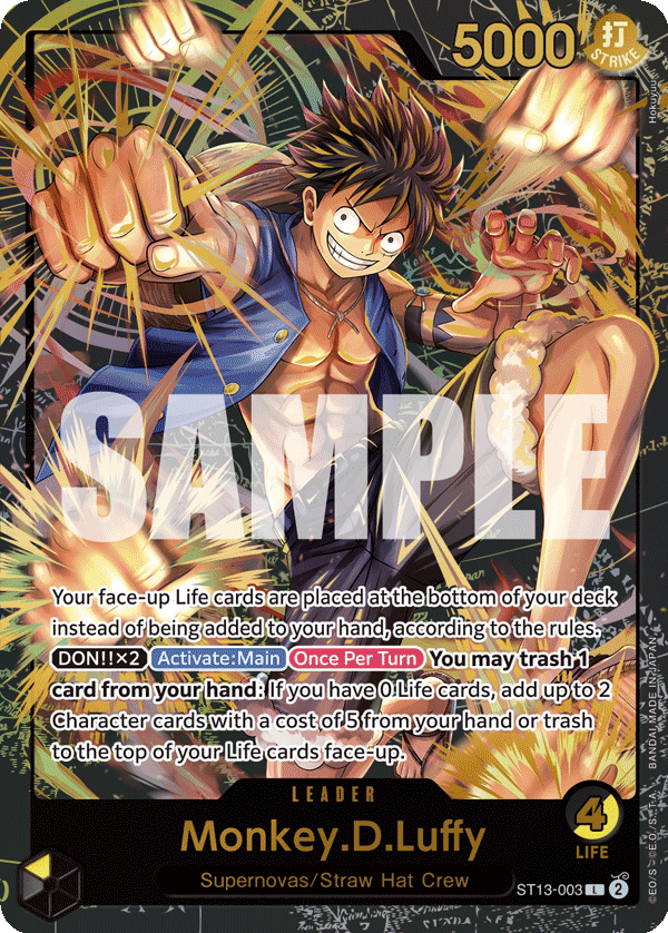 Monkey.D.Luffy Premium Card Collection | One Piece | CardTrader