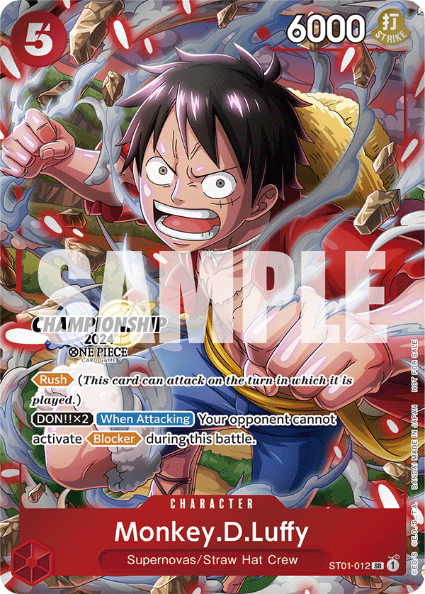 Monkey.D.Luffy Championships Promo | One Piece | CardTrader