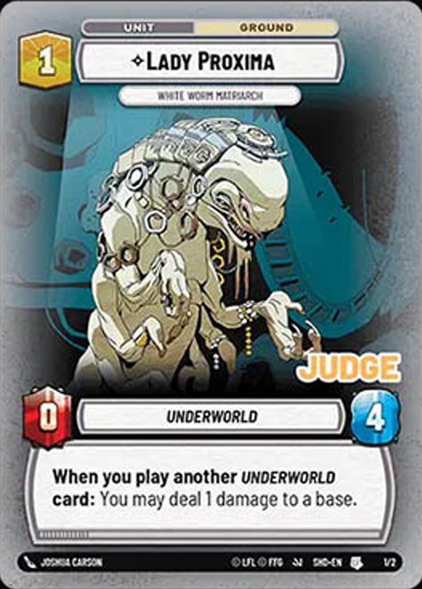 Lady Proxima - White Worm Matriarch Promos | Star Wars | CardTrader