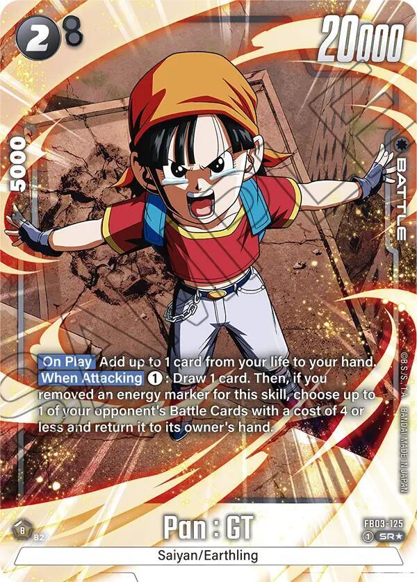 Pan : GT Fusion World: Raging Roar | Dragon Ball Super | CardTrader