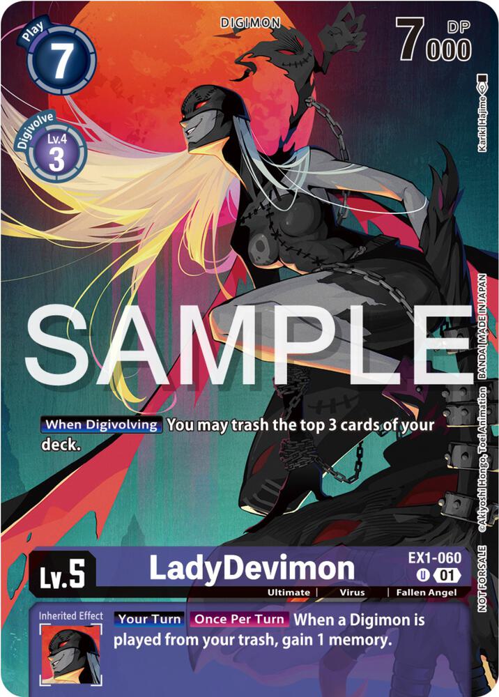 LadyDevimon Digimon Illustration Competition Pack | Digimon | CardTrader