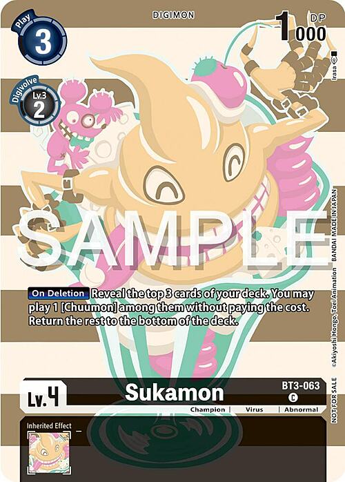 Sukamon Digimon Illustration Competition Pack | Digimon | CardTrader