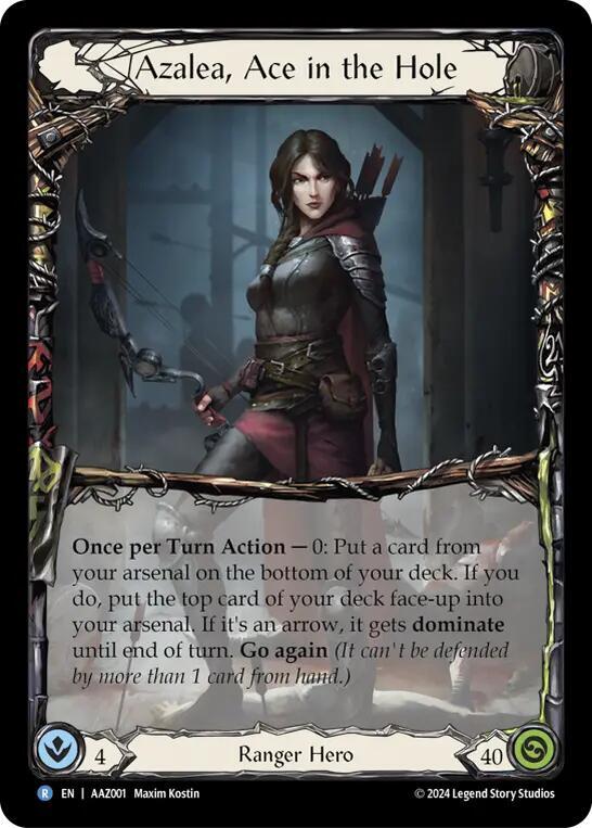 Azalea, Ace in the Hole Armory Deck: Azalea | Flesh and Blood | CardTrader