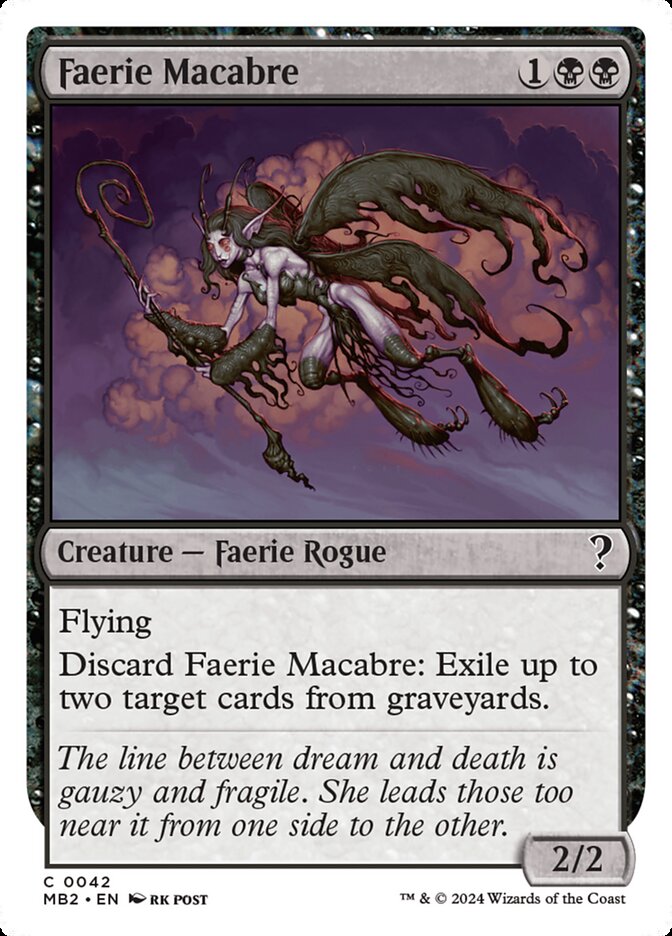 Faerie Macabre Mystery Booster 2 | Magic | CardTrader
