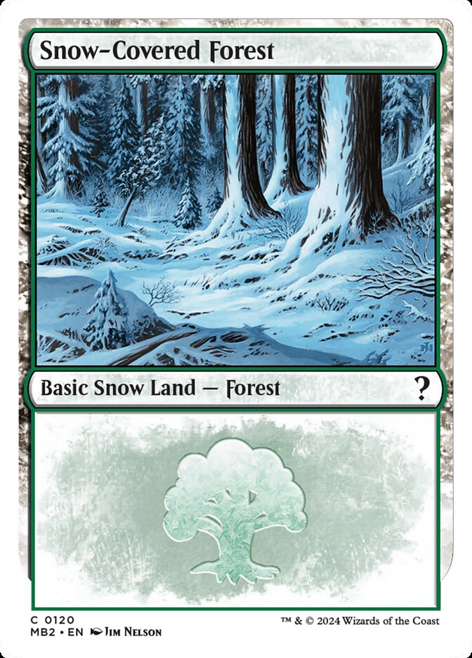 Snow-Covered Forest Mystery Booster 2 | Magic | CardTrader
