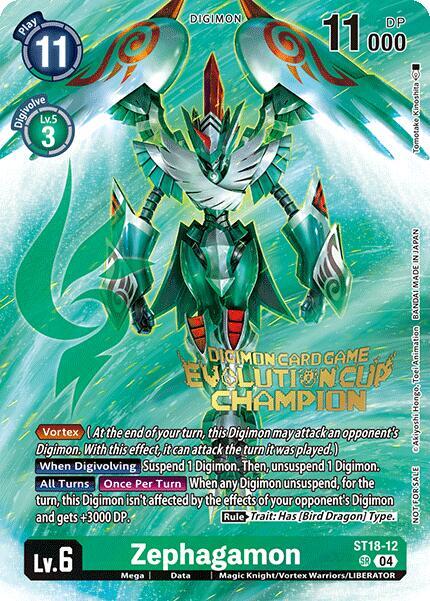 Zephagamon Evolution Cup | Digimon | CardTrader