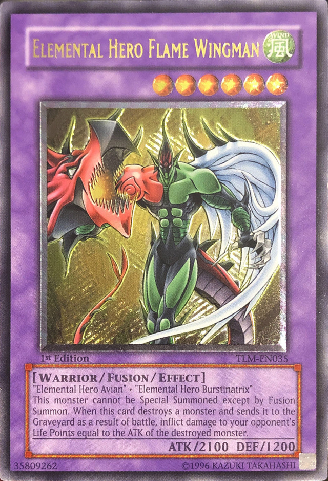 Elemental HERO Flame Wingman Misprints | Yu-Gi-Oh! | CardTrader