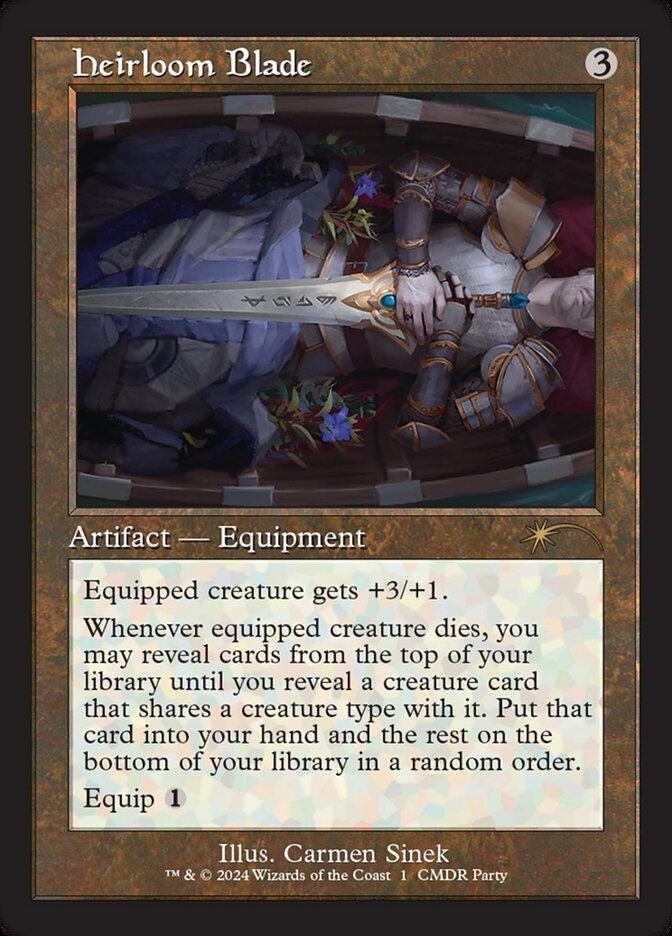Heirloom Blade Wizards Play Network | Magic | CardTrader