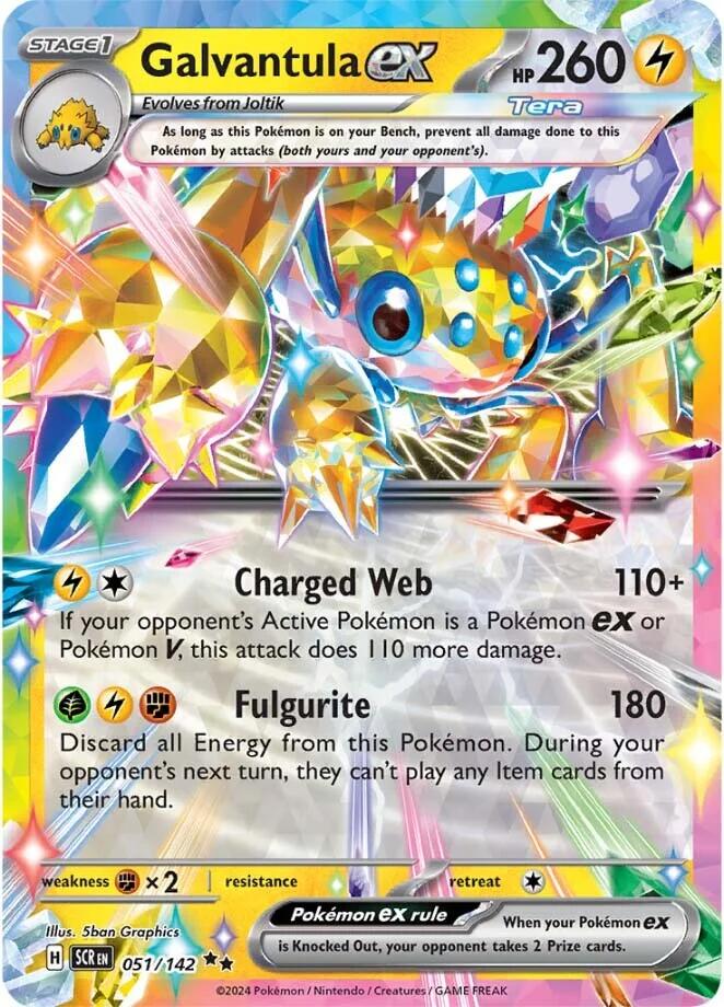 Galvantula ex Stellar Crown | Pokémon | CardTrader
